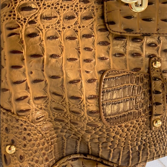 Vecceli Italy | Bags | Italian Genuine Crocodile Embossed Leather Purse ...
